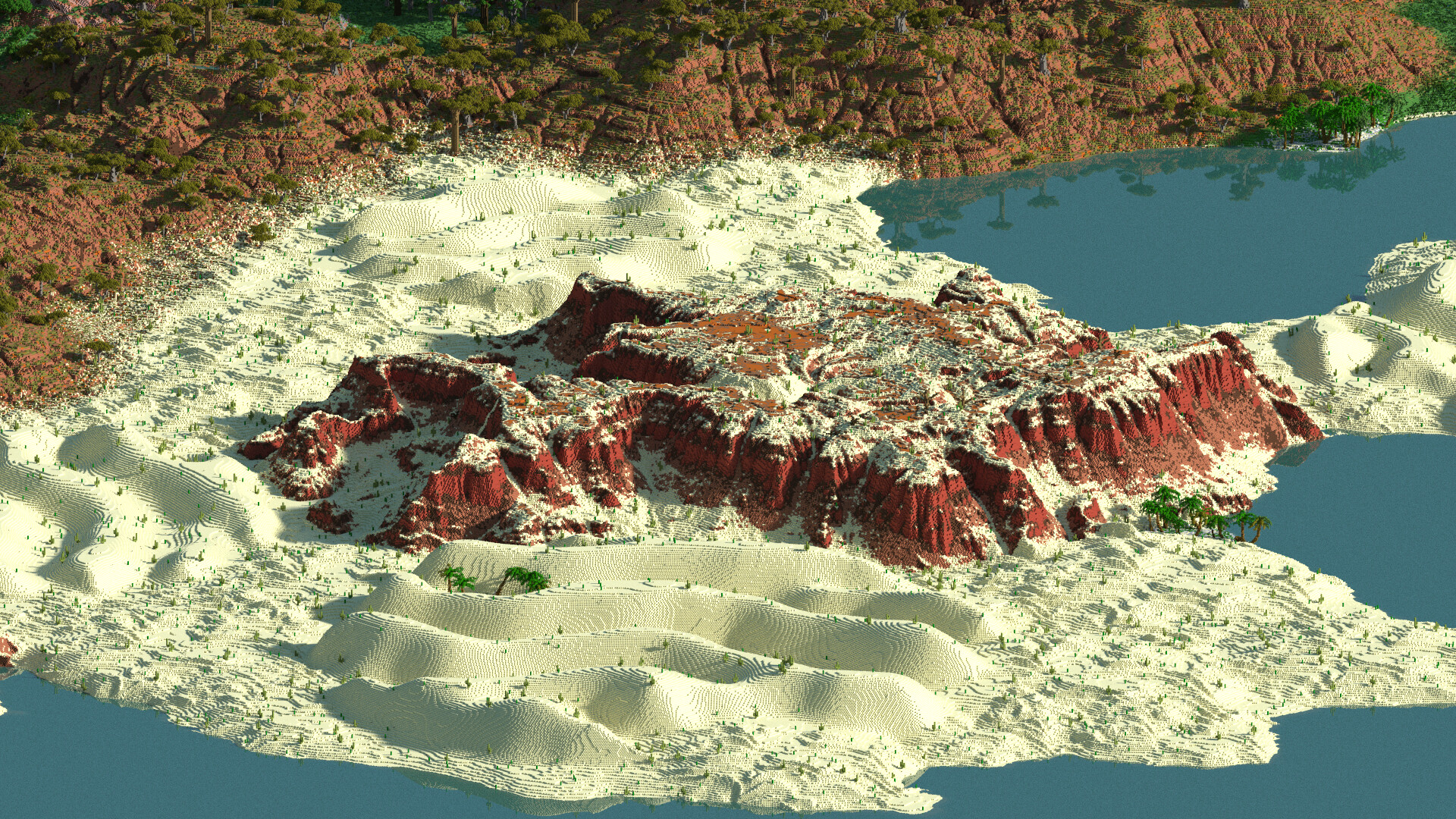 Likeside - 10000x10000 | Landscape & Survival Map | Dungeon & Cave | 1. ...