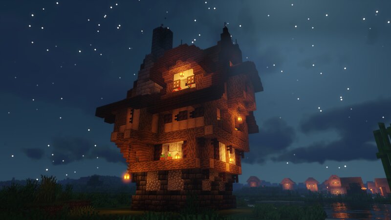 Medival Fantasy House Minecraft Map