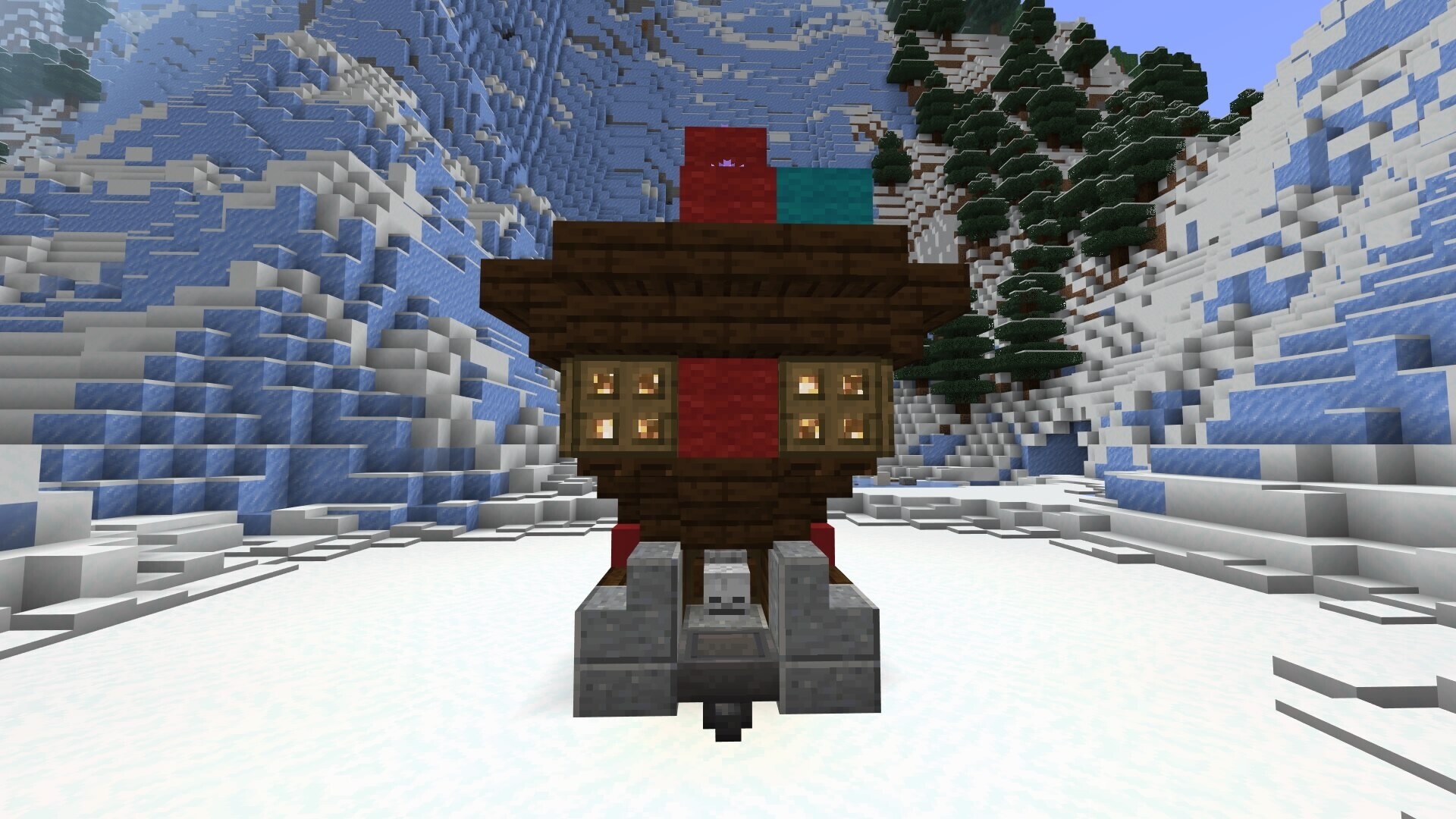 Minecraft Corvega Santa Sleigh! Minecraft Map