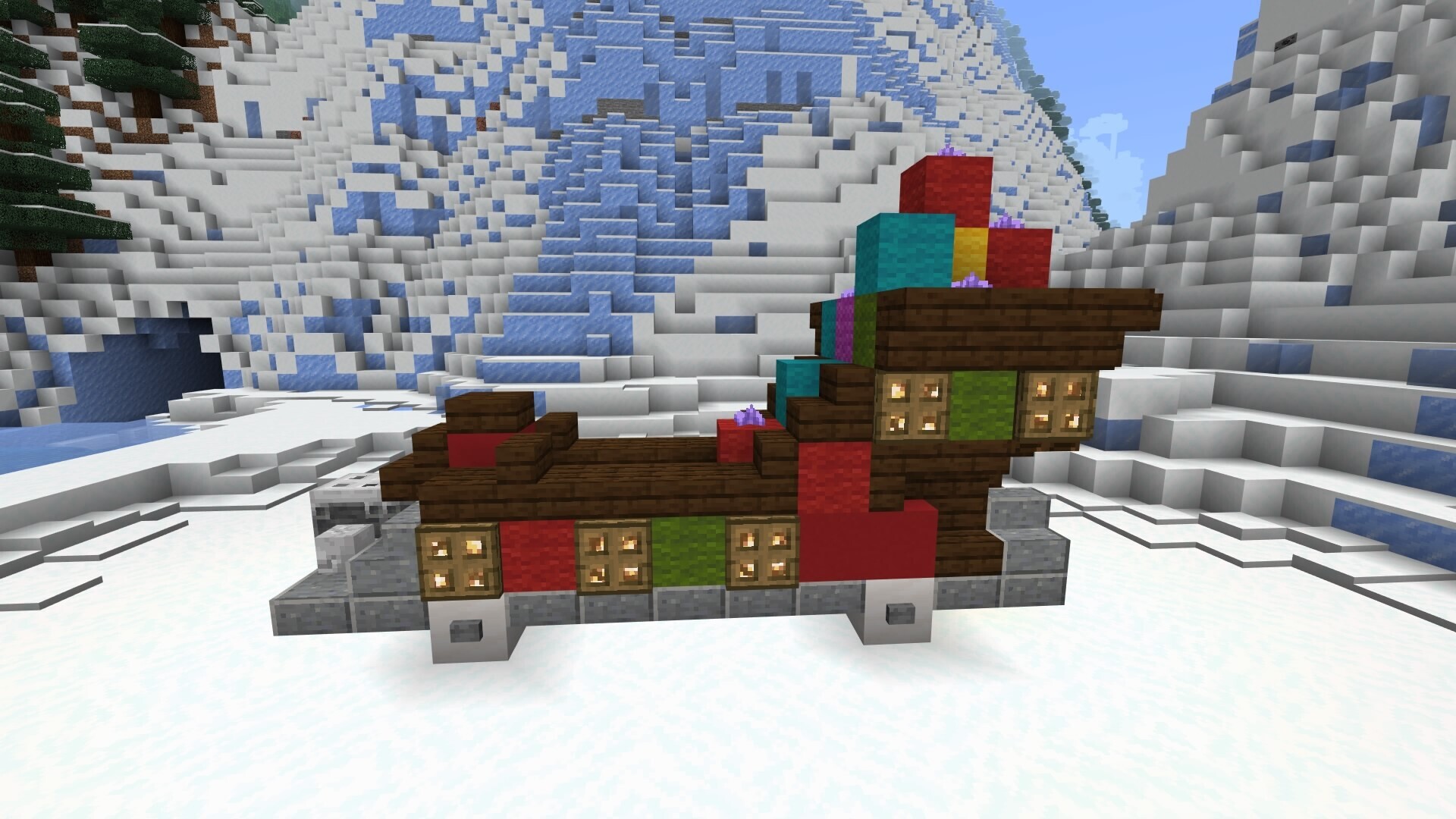 Minecraft Corvega Santa Sleigh! Minecraft Map