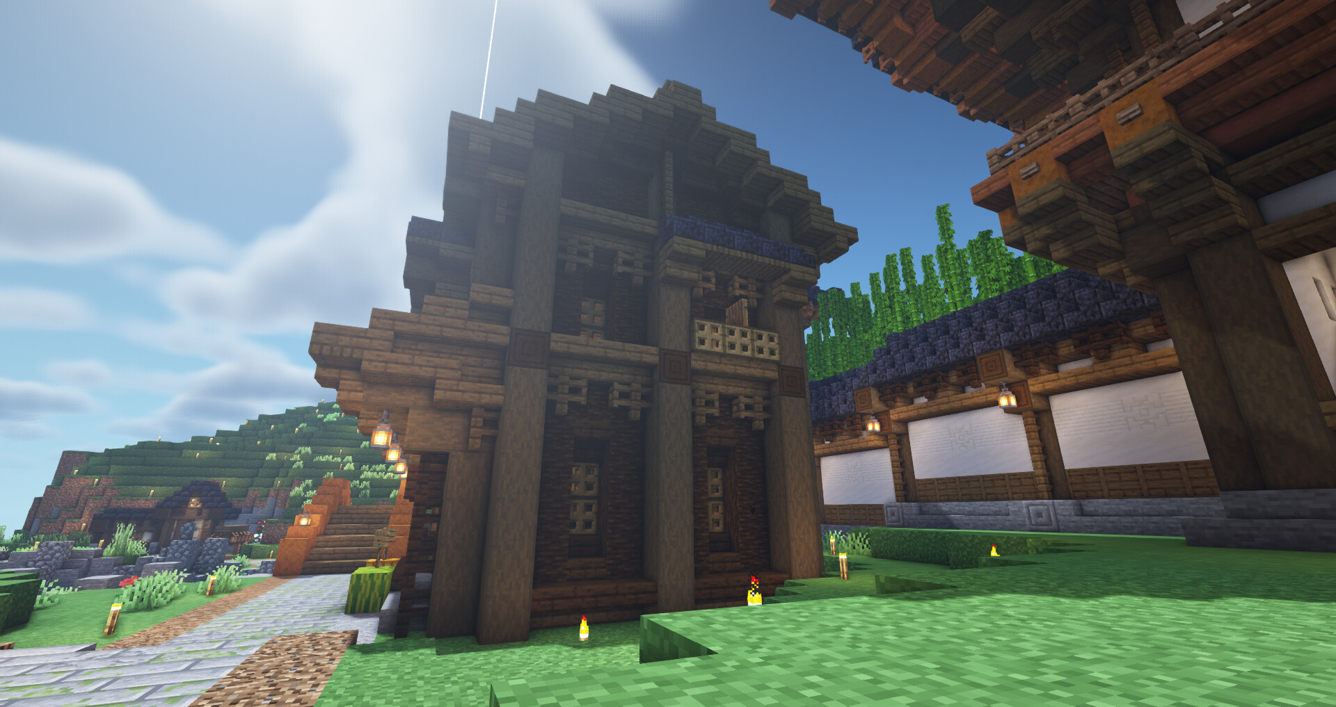 Japanese Pumpkin-melon shop Minecraft Map