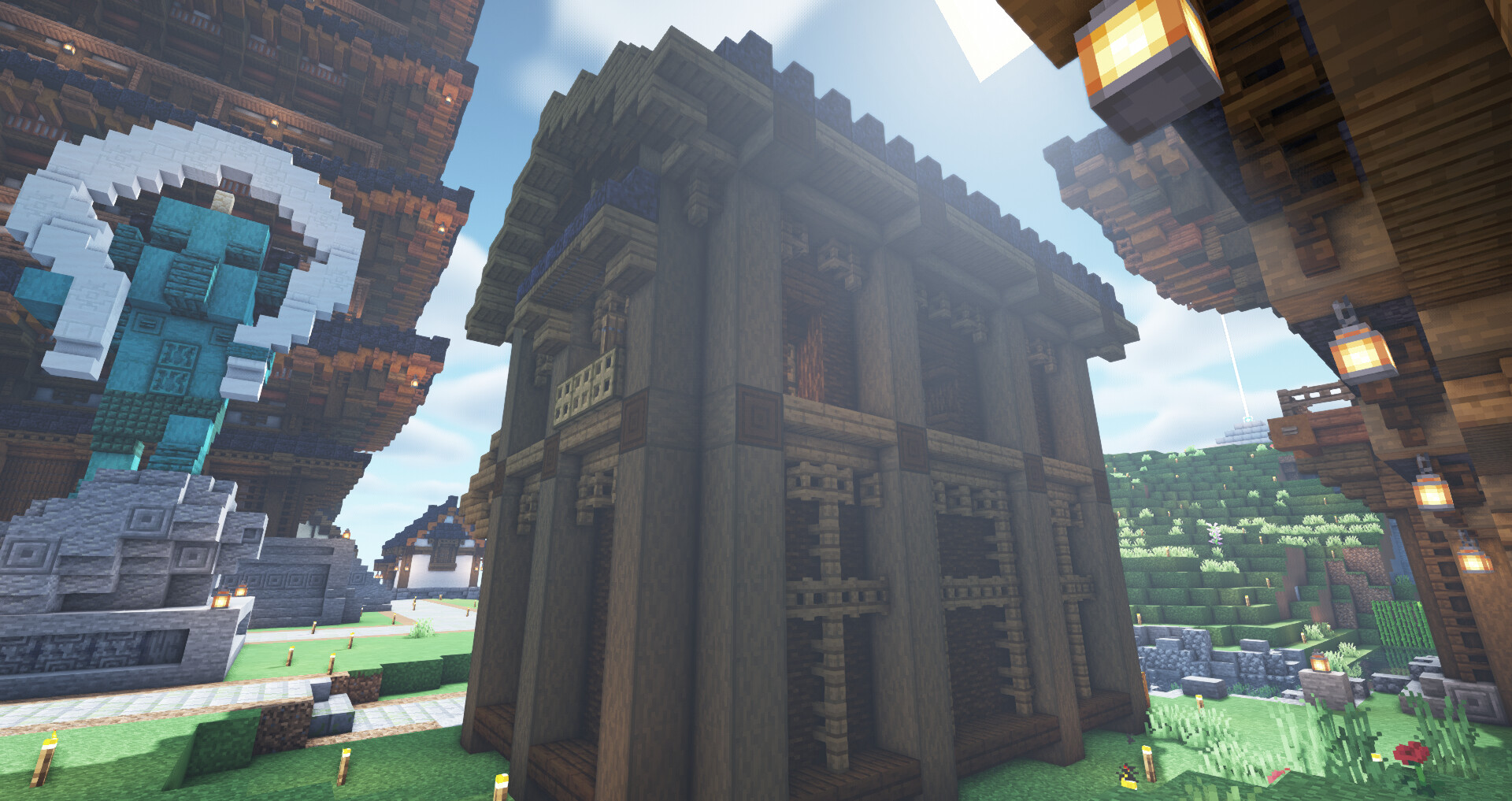 Japanese Pumpkin-melon shop Minecraft Map