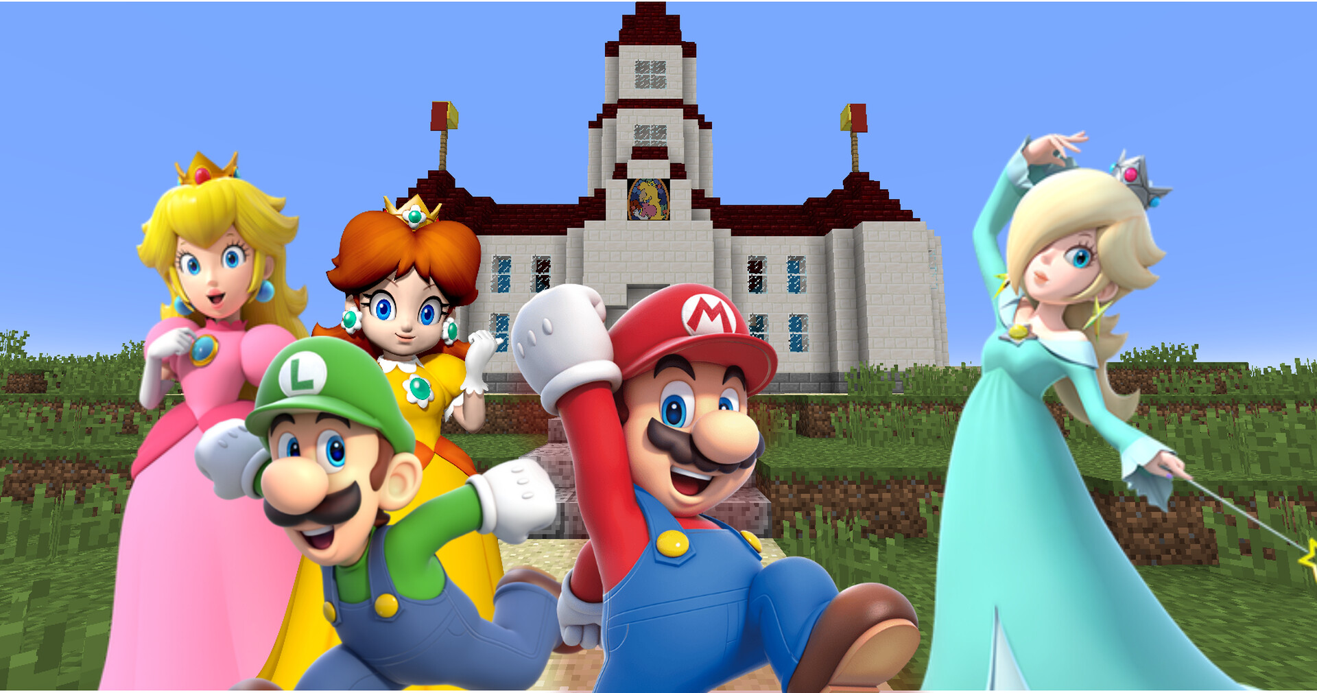 The World of Mario Minecraft Map