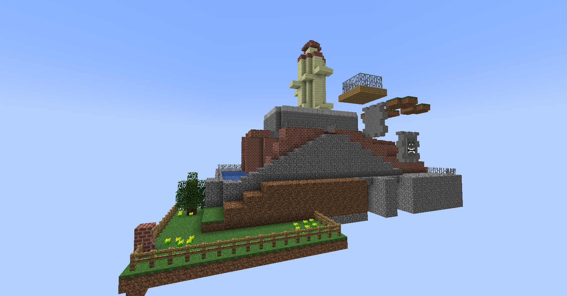 The World of Mario Minecraft Map