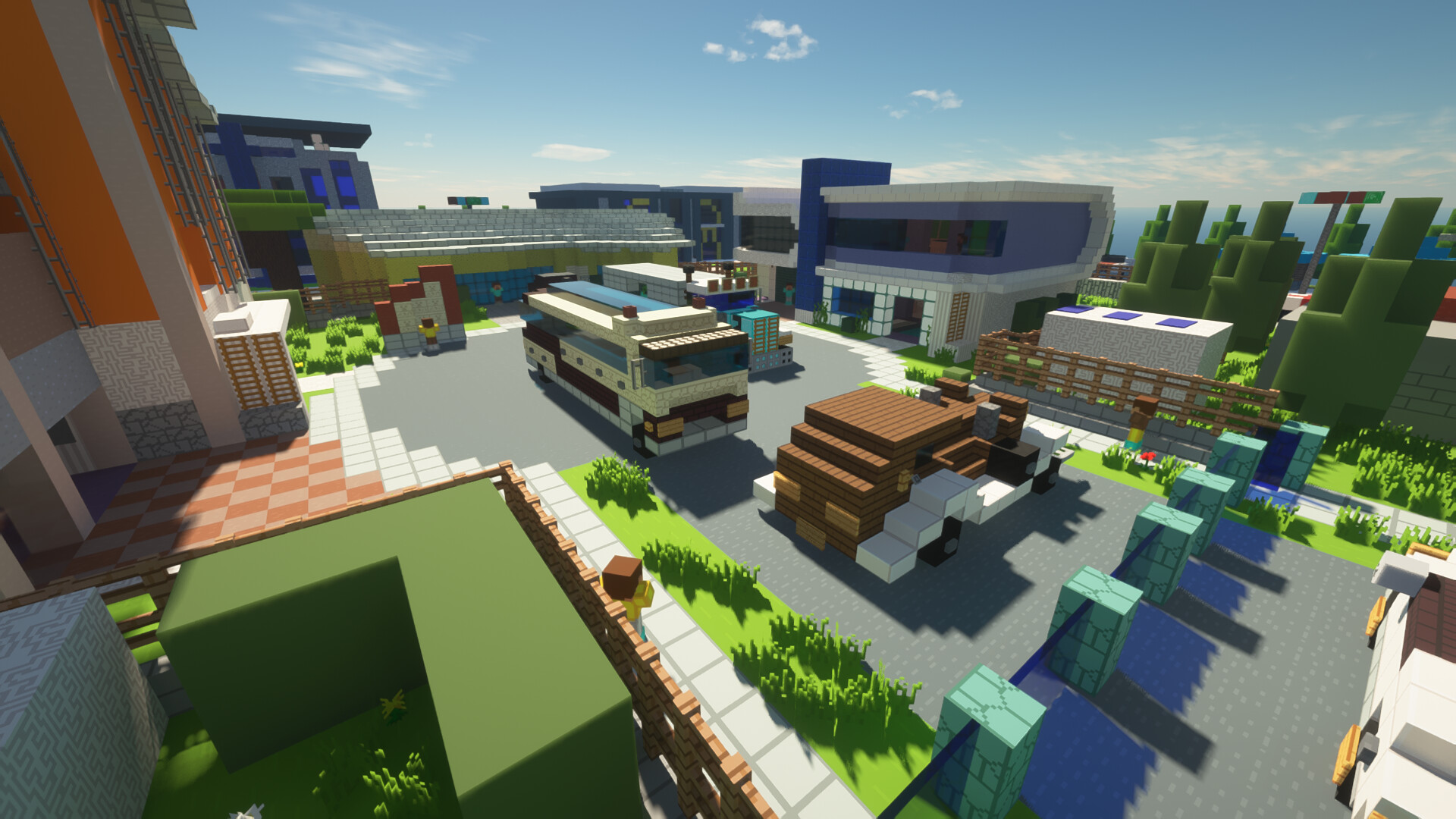 Nuketown Black Ops 2 Map | BO2 Minecraft Map