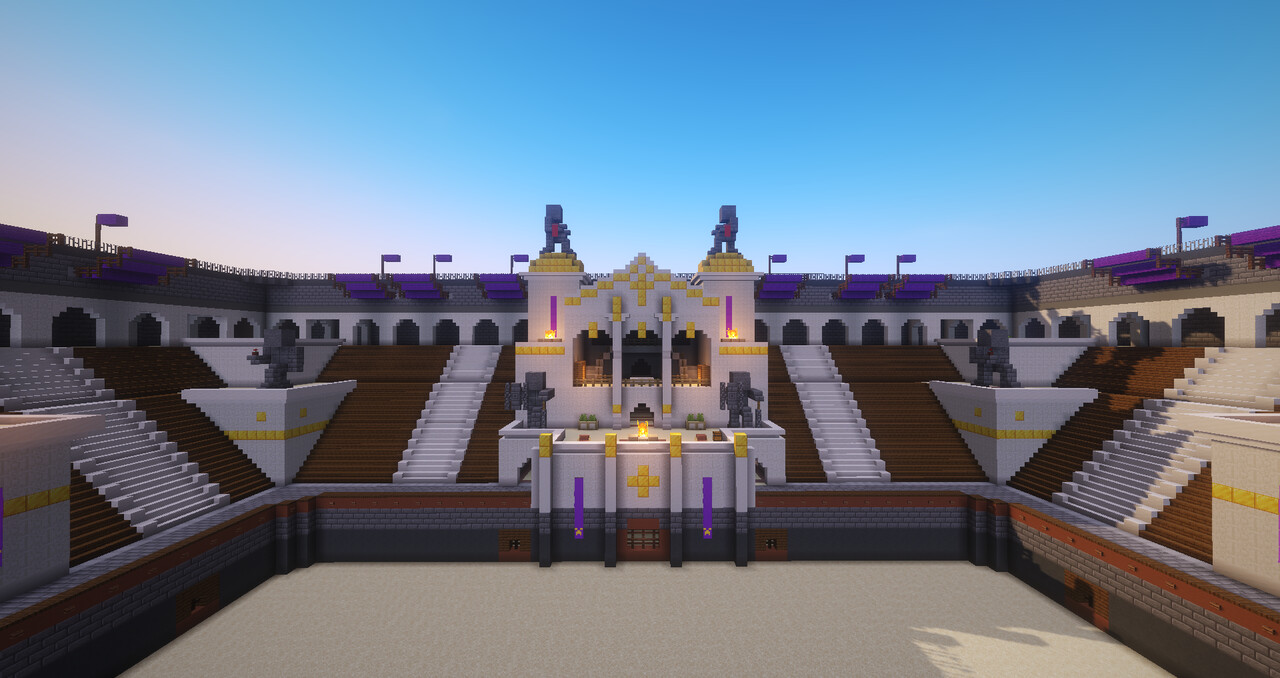 Fortnite - Colossal Coliseum Minecraft Map