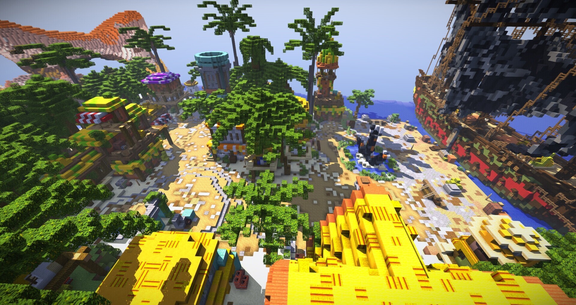 🏴‍☠Pirate Island - stronghold of the Jolly Roger🏴‍☠ Minecraft Map