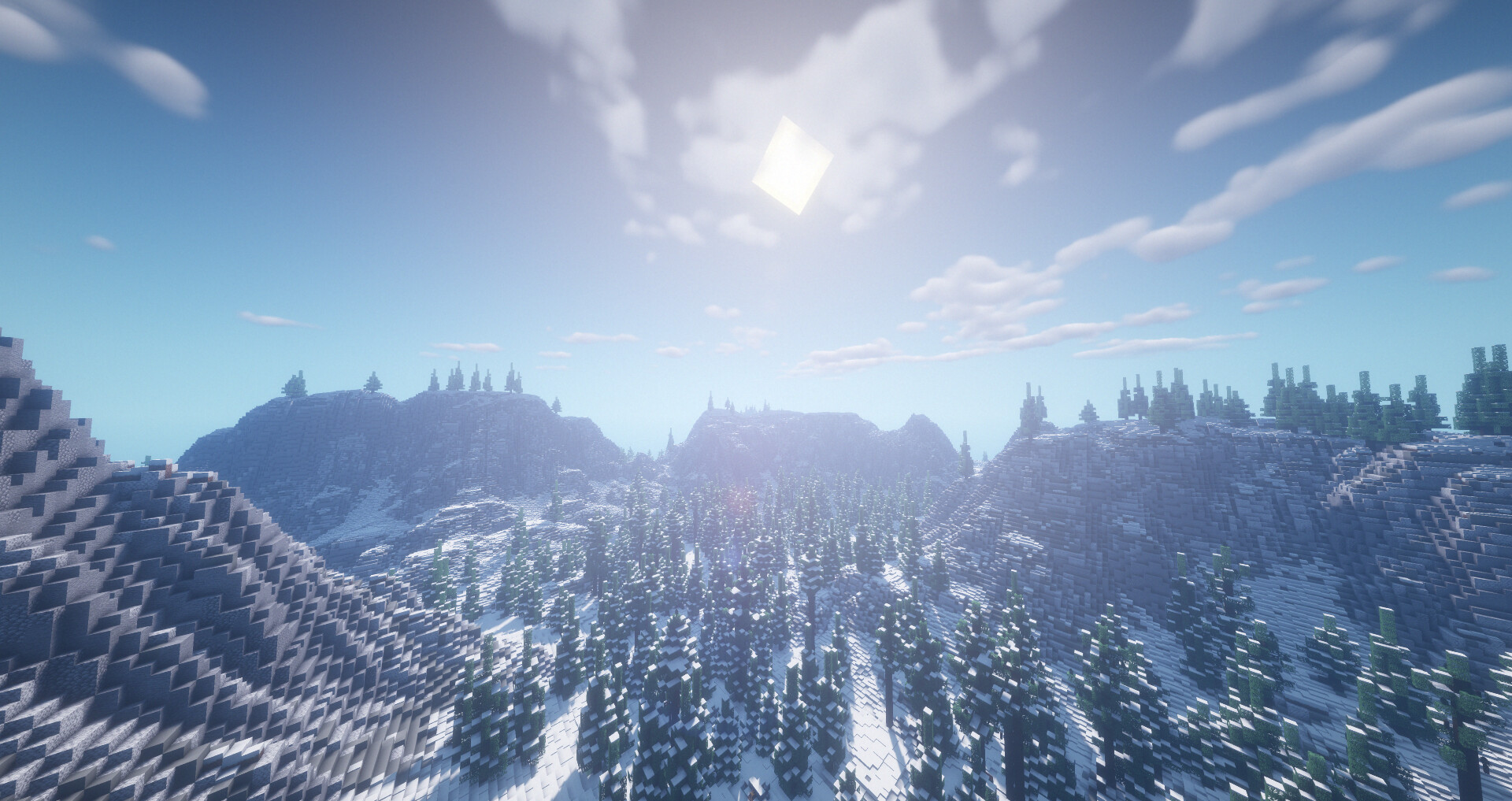 Winter Hunger games map (1.5k x 1.5k) Custom worldpainter world ...