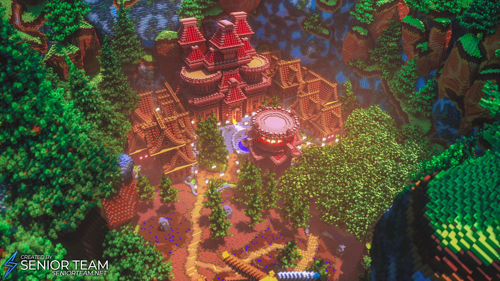 Village Server Hub Minecraft Map