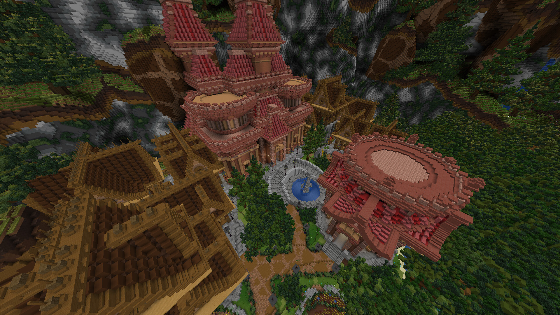 Village Server Hub Minecraft Map