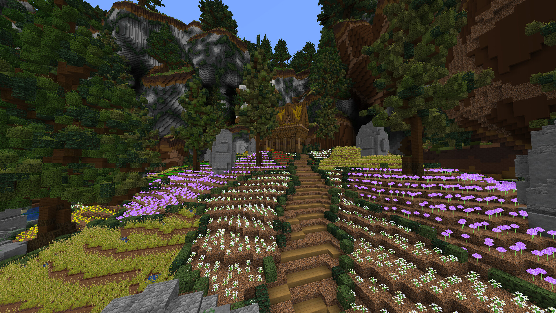 Village Server Hub Minecraft Map