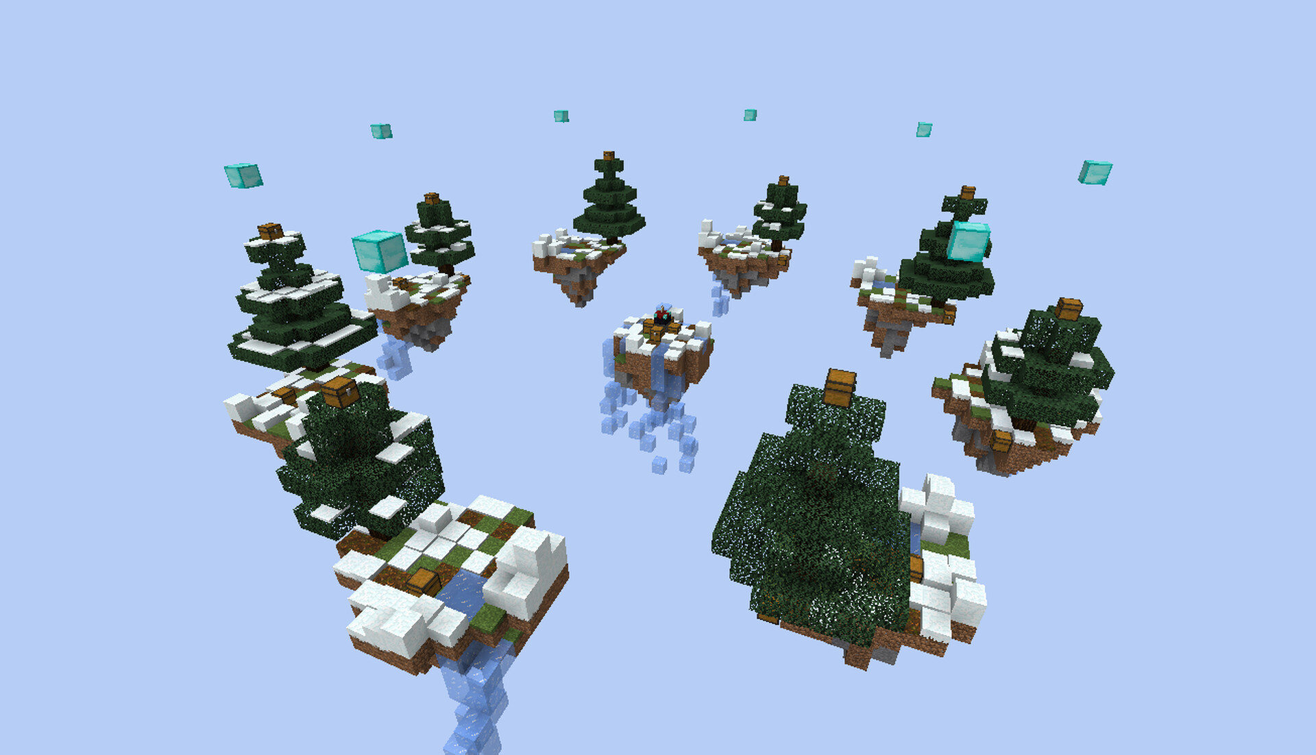 Mapa de SkyWars - Snow Minecraft Map