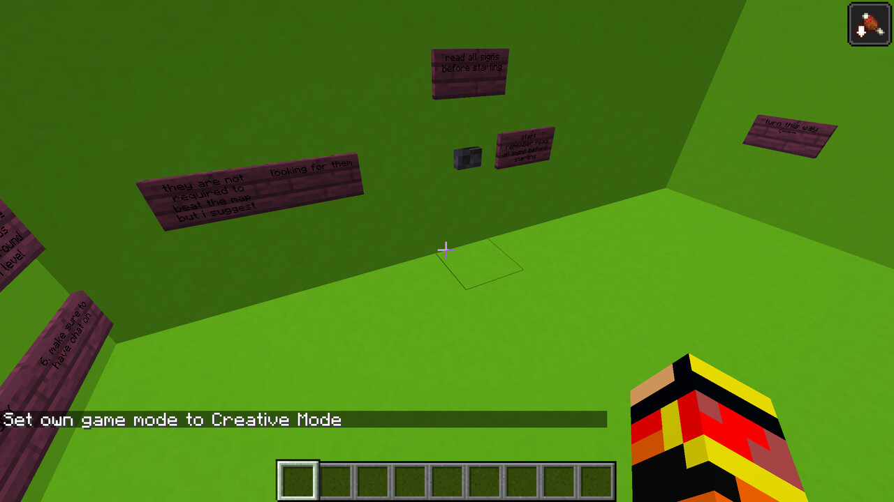 Find the button youtuber edition. (for unspeakablegaming) Minecraft Map