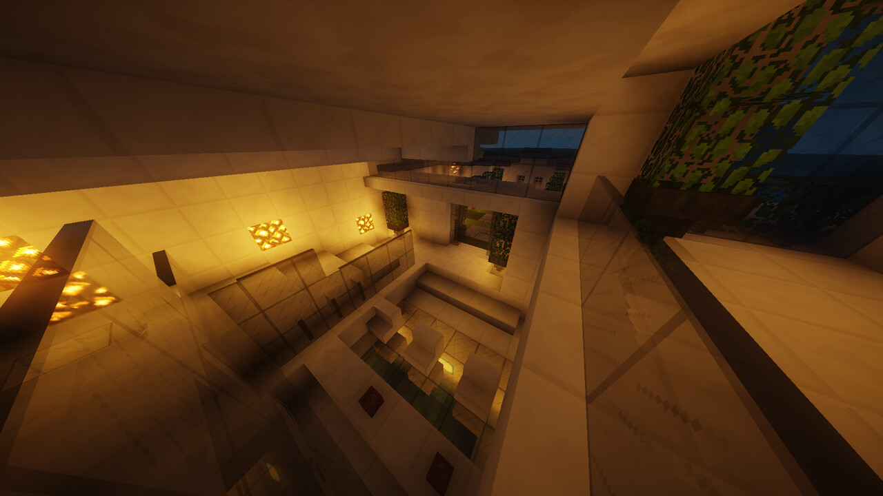 Huge Modern Minecraft Party House Minecraft Map