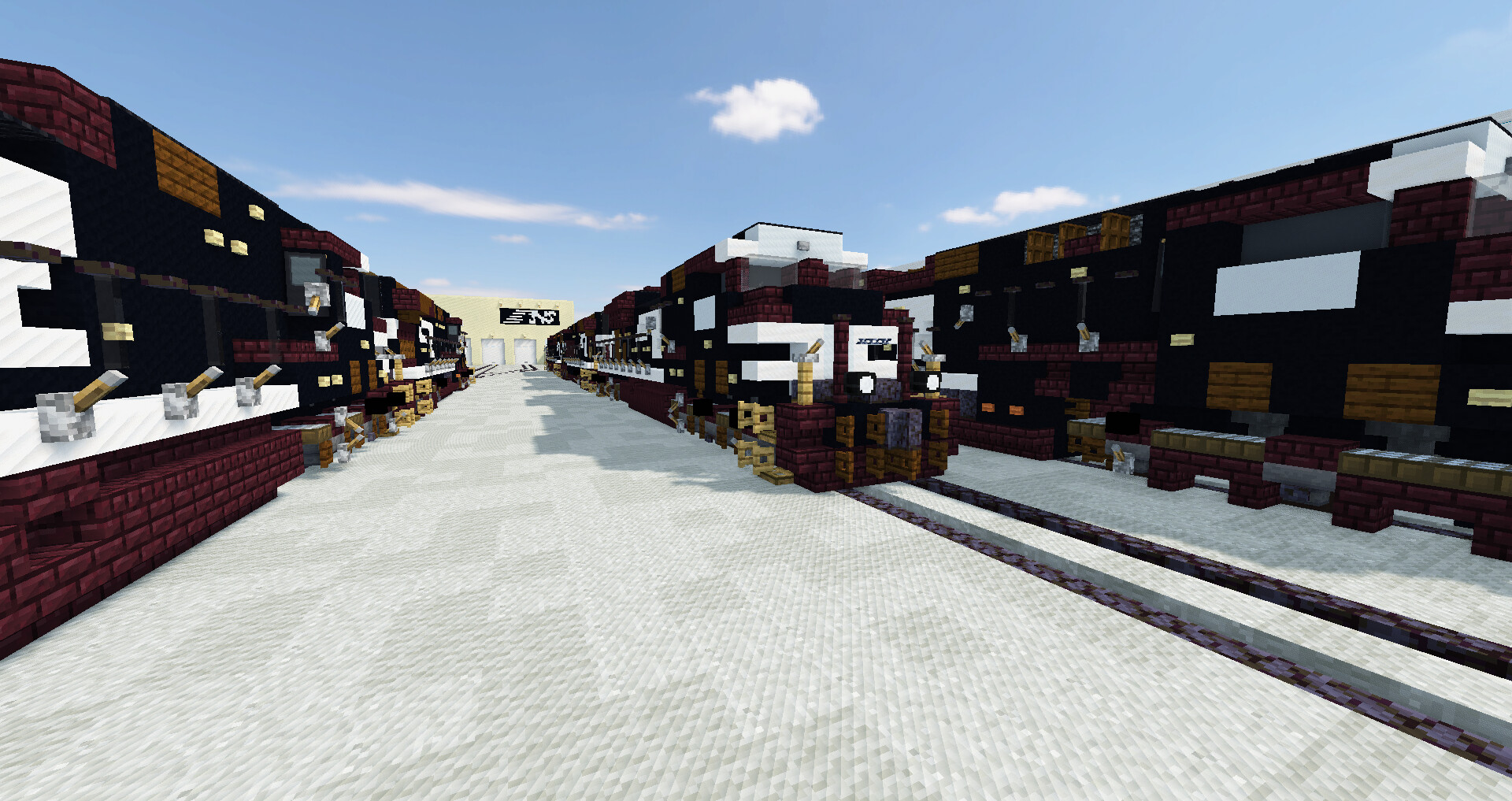 NS SD70ACe Minecraft Map