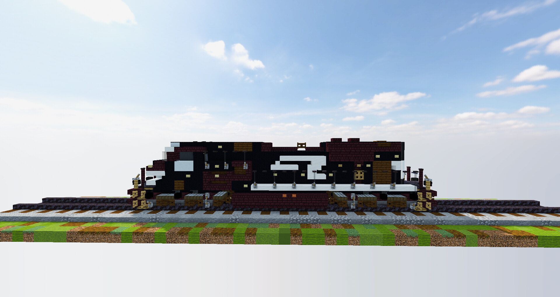 NS SD70ACe Minecraft Map