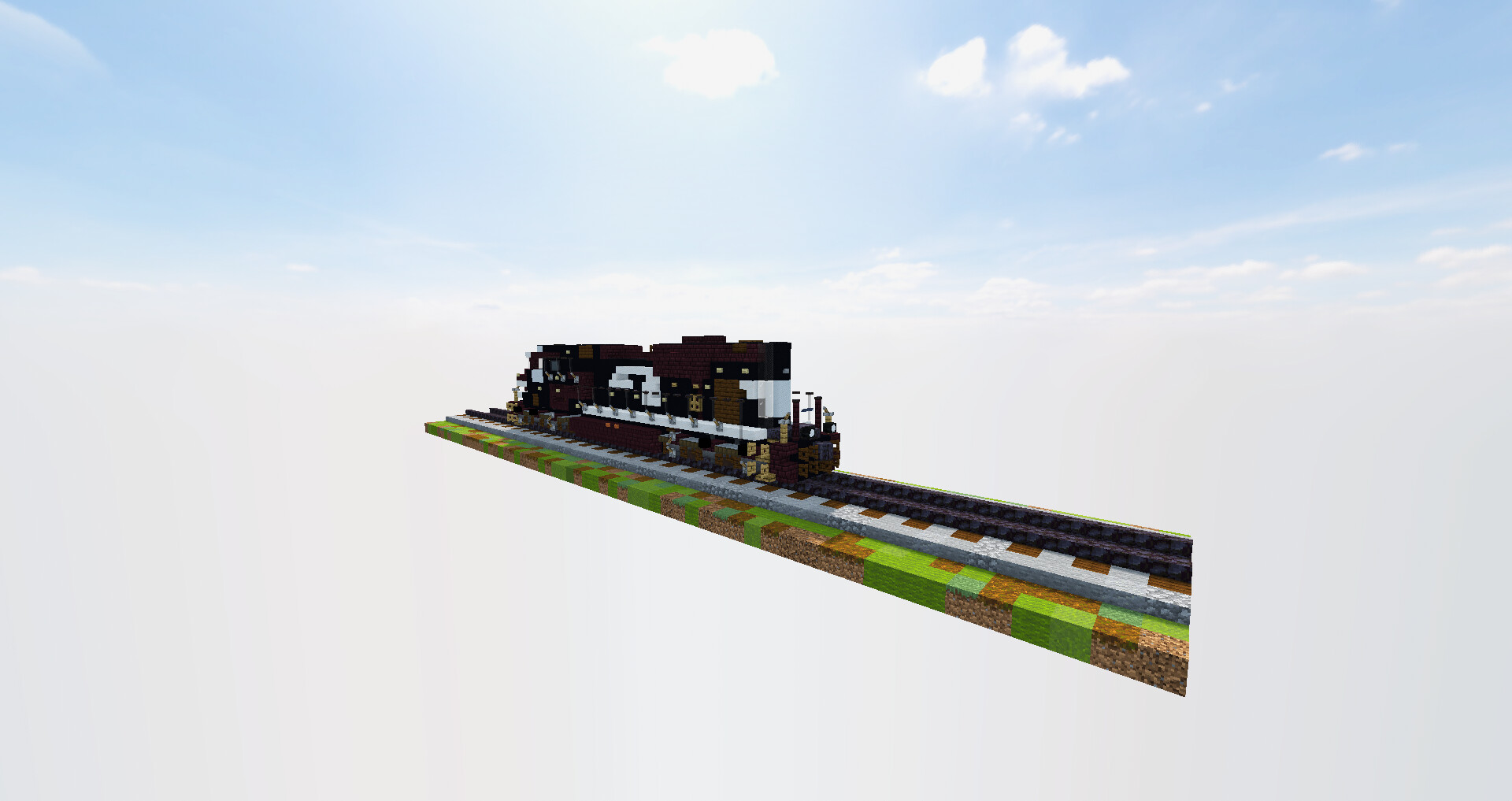 NS SD70ACe Minecraft Map