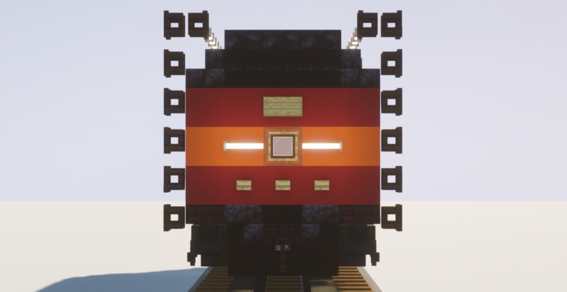 1.5:1 Scale Southern Pacific GS-4 4449 "Daylight" Minecraft Map