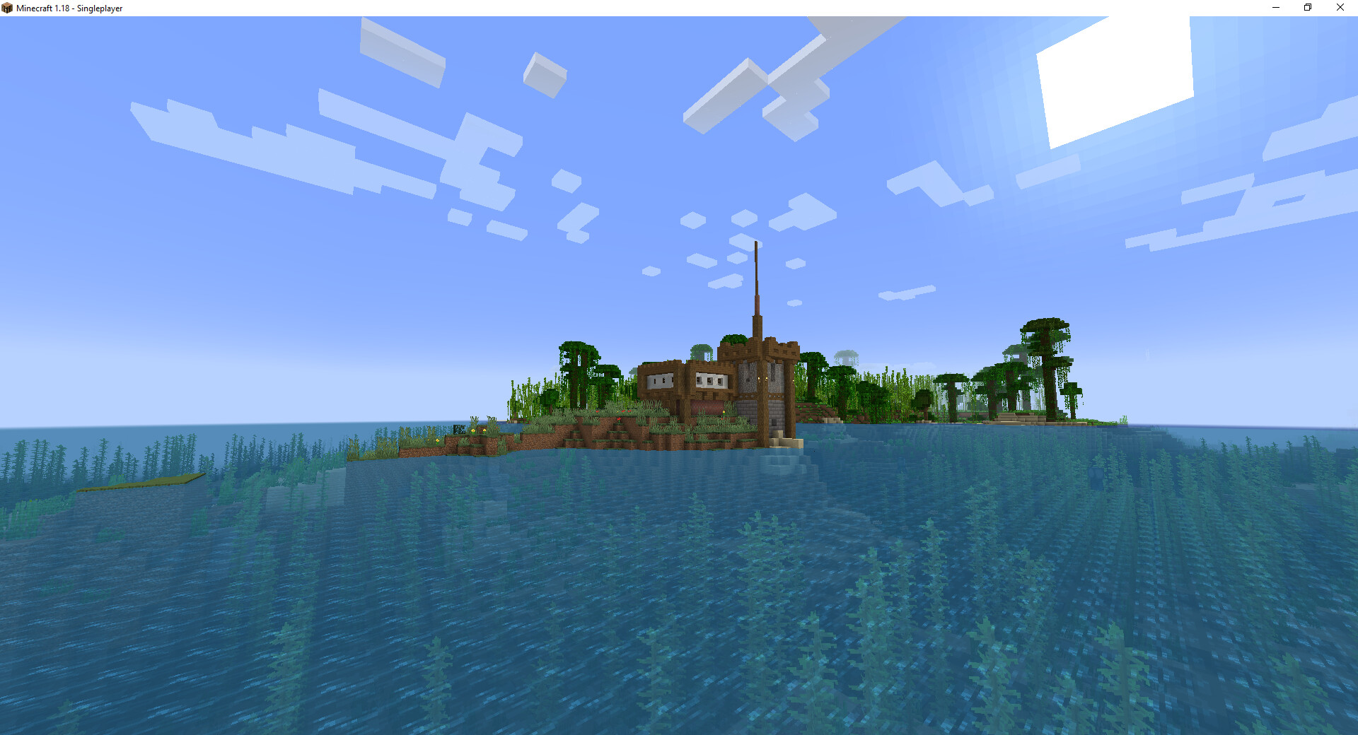 Island Outpost Minecraft Map