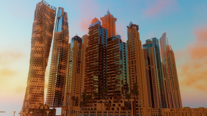 Project Dubai 2020 Minecraft Map