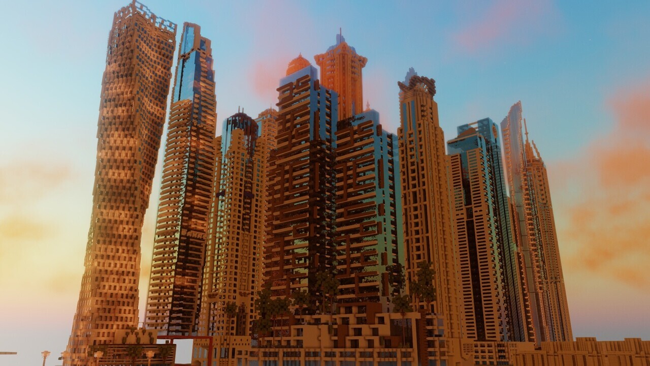 Project Dubai 2020 Minecraft Map