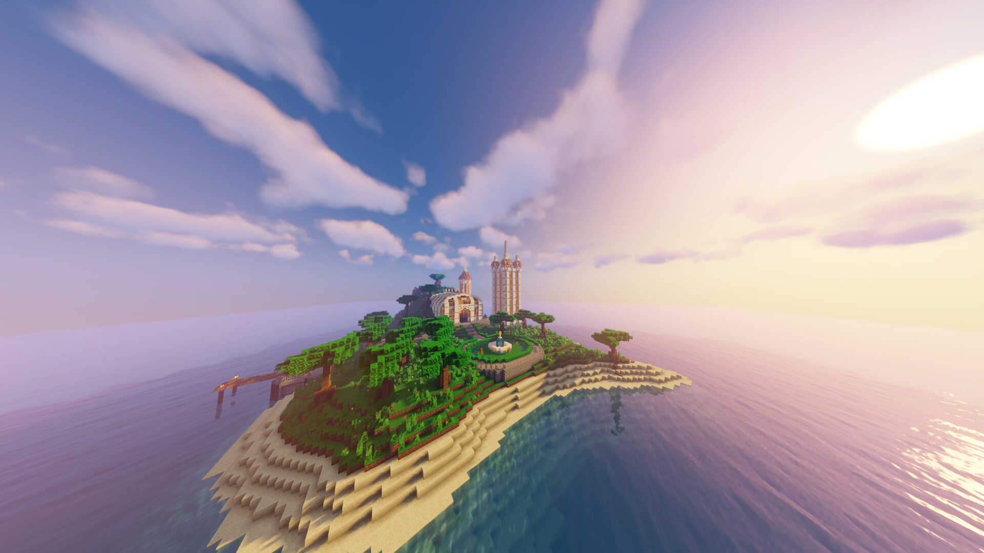 Castle Island Minecraft Map