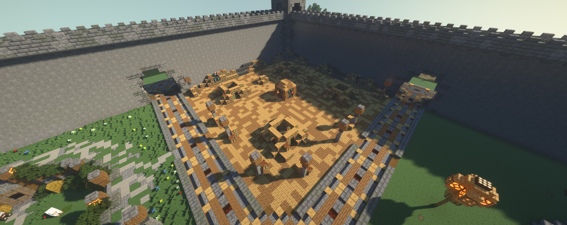 Medieval themed Castle Minecraft Map