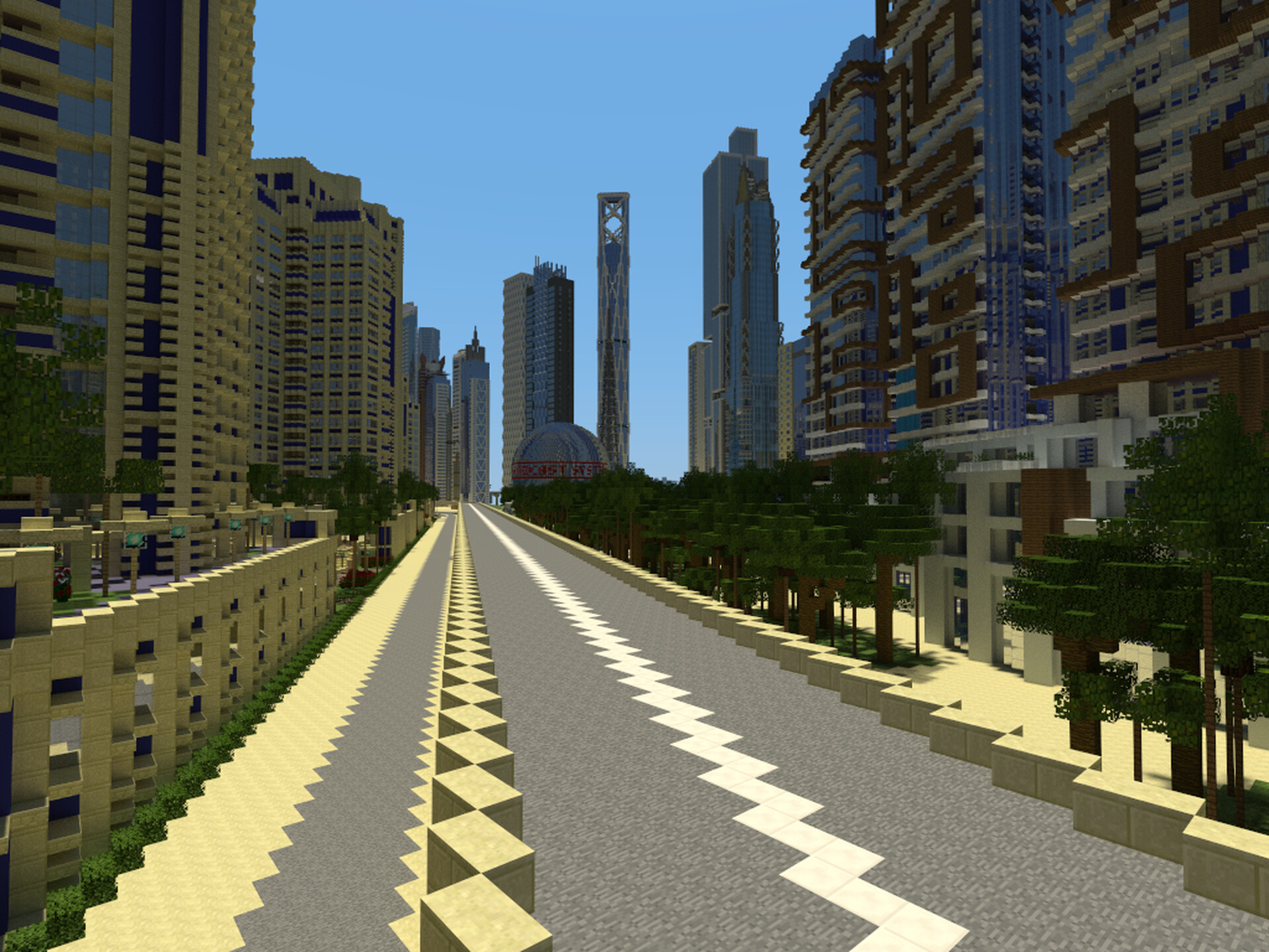 Project Dubai 2020 Minecraft Map
