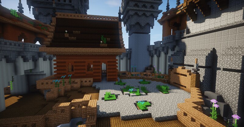 Lobby / Hub Minecraft 250 × 250 Minecraft Map
