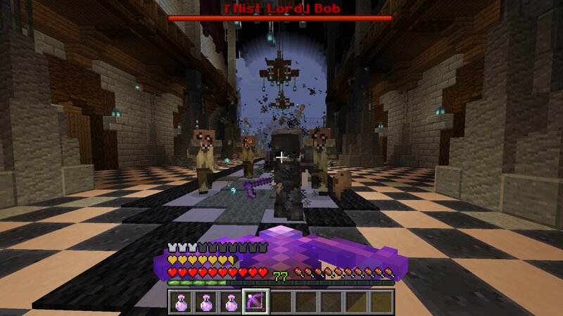 Minecraft Custom boss fight: Bob The Mist Lord Minecraft Map
