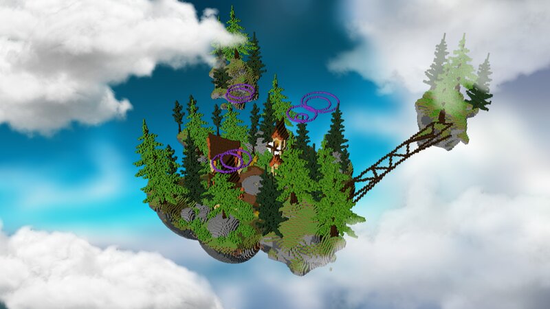 🌍 FREE FOREST LOBBY/HUB 🌍 Minecraft Map