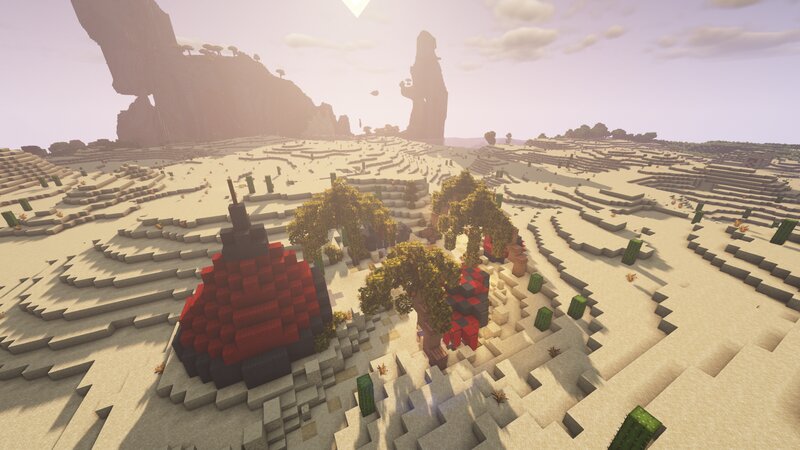 Desert Camp - Creative Builds Series Minecraft Map