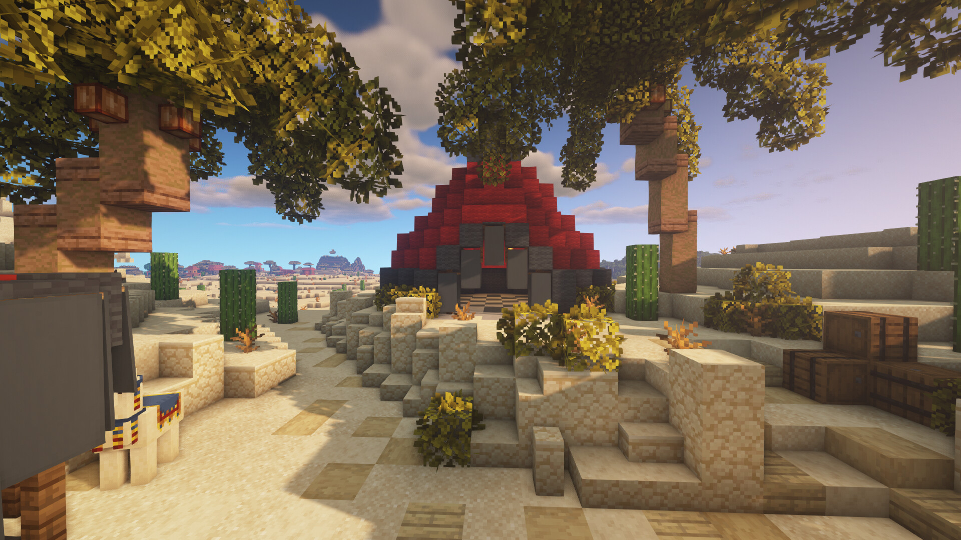 Desert Camp - Creative Builds Series Minecraft Map