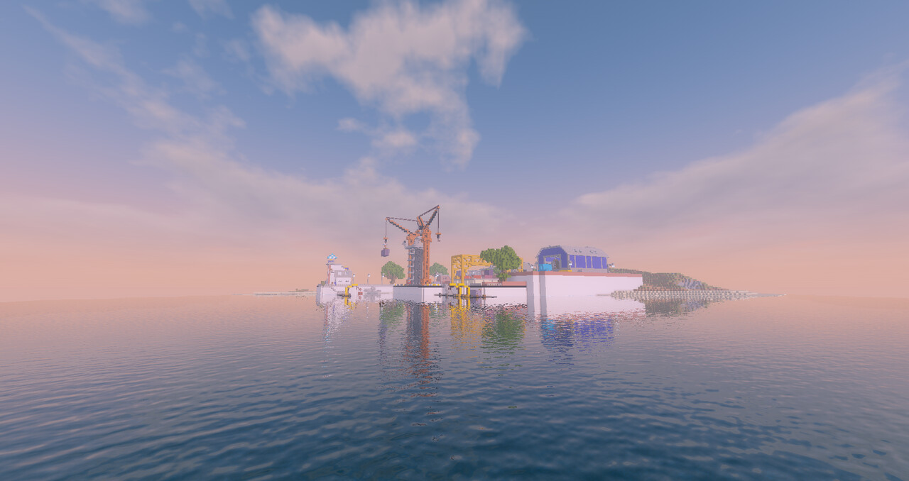 Fortnite - Dirty Docks Minecraft Map