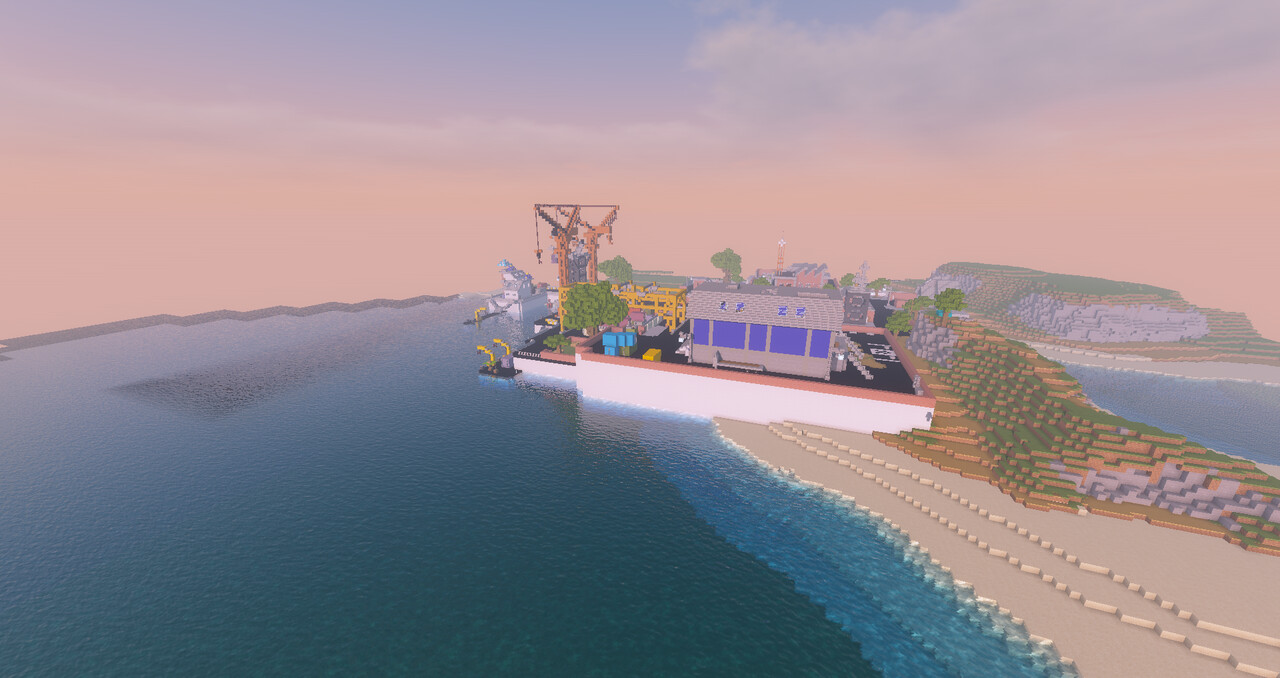 Fortnite - Dirty Docks Minecraft Map