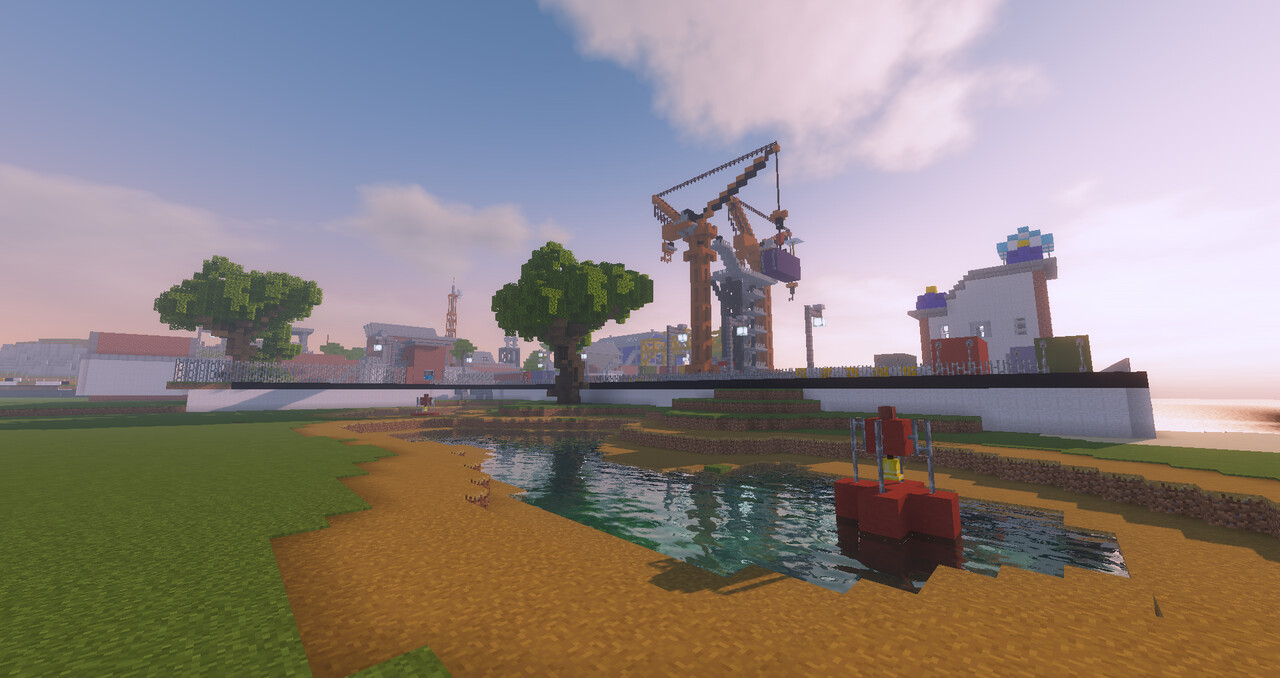 Fortnite - Dirty Docks Minecraft Map