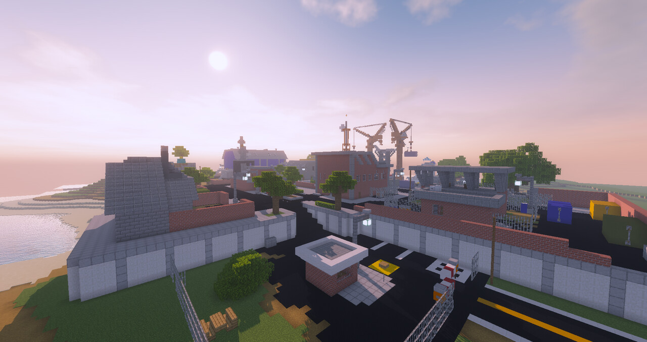 Fortnite - Dirty Docks Minecraft Map