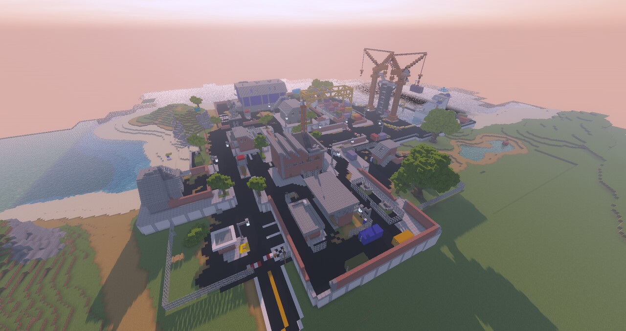 Fortnite - Dirty Docks Minecraft Map