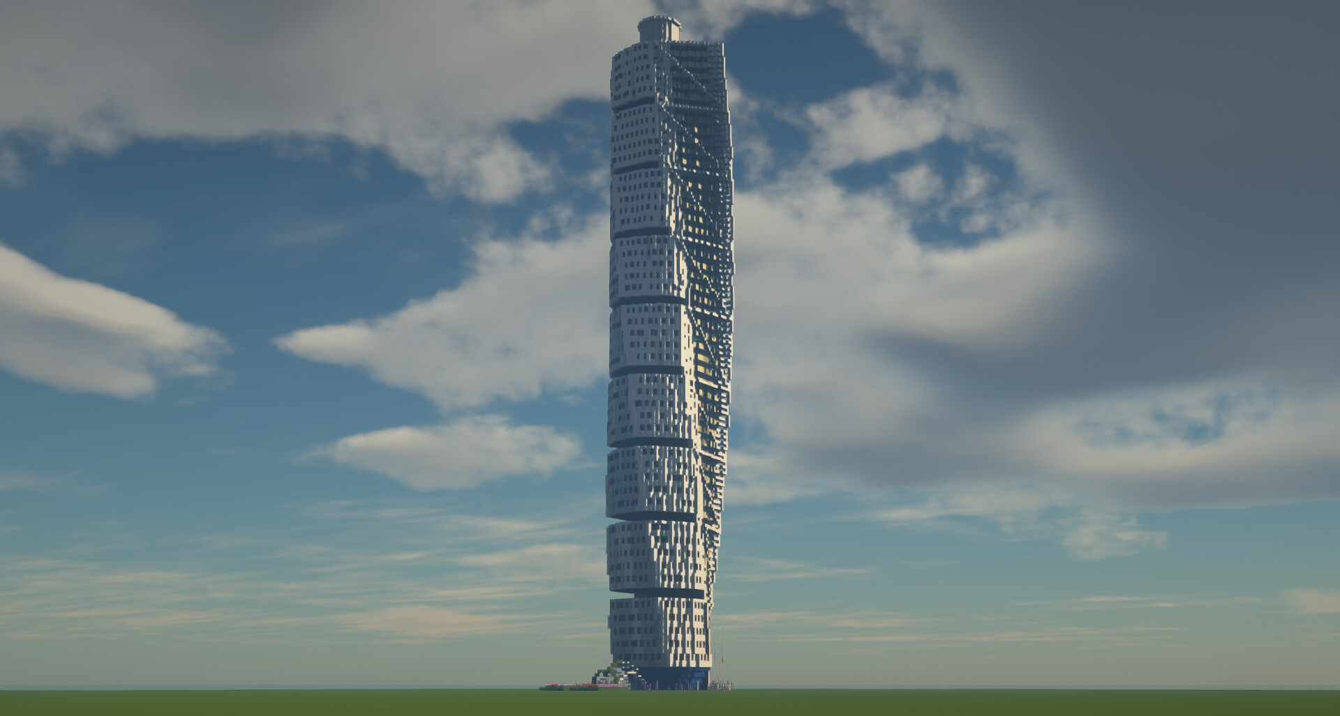 Turning Torso 1.25:1 Minecraft Map