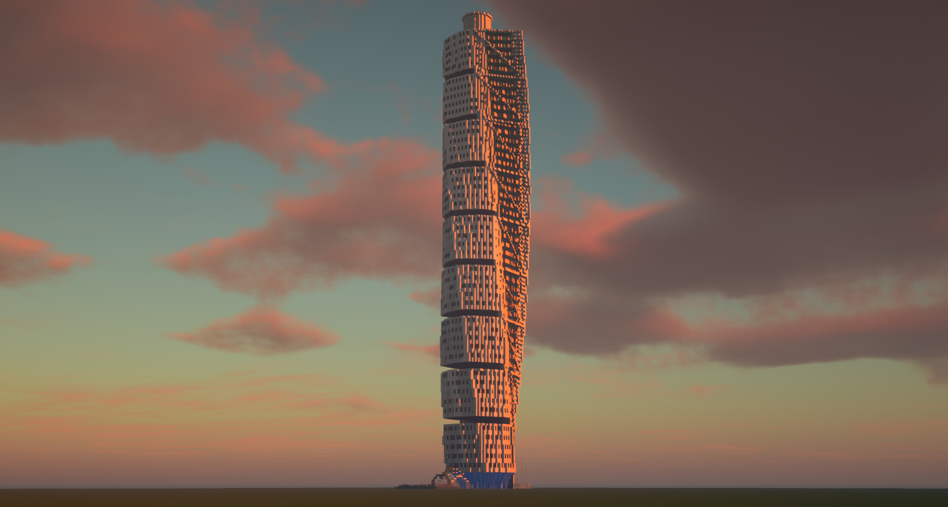 Turning Torso 1.25:1 Minecraft Map