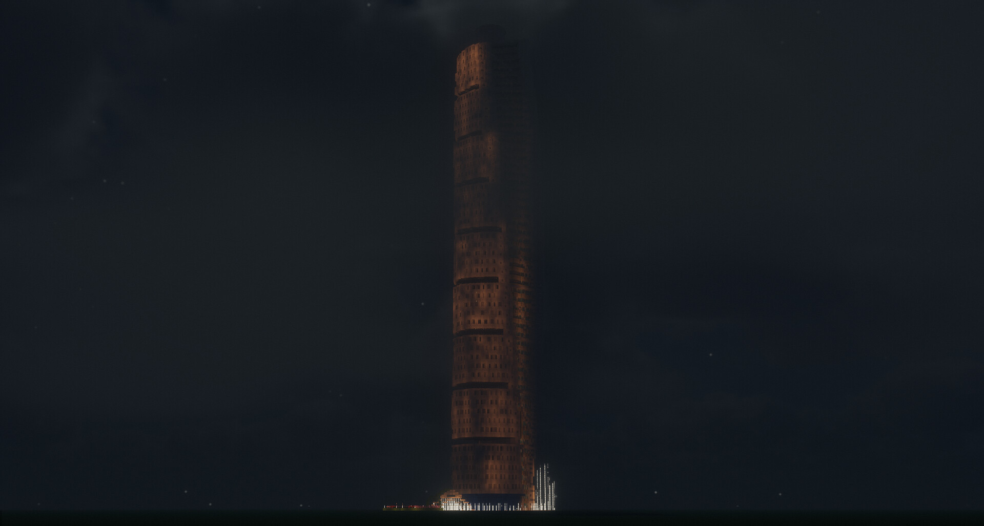 Turning Torso 1.25:1 Minecraft Map