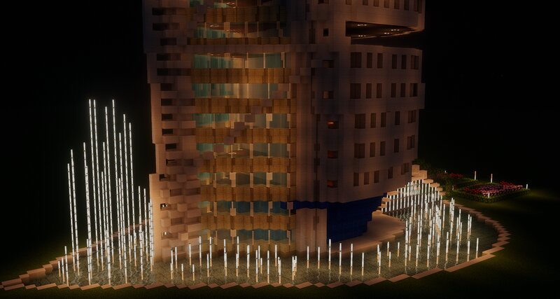 Turning Torso 1.25:1 Minecraft Map