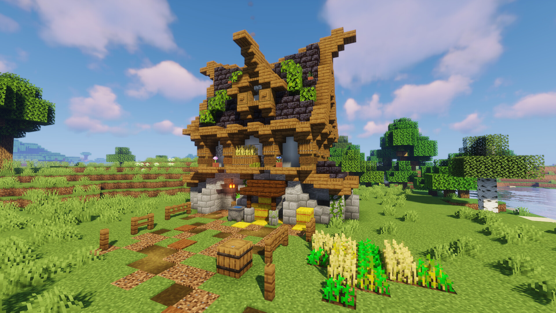 Medieval House (Tutorial) Minecraft Map
