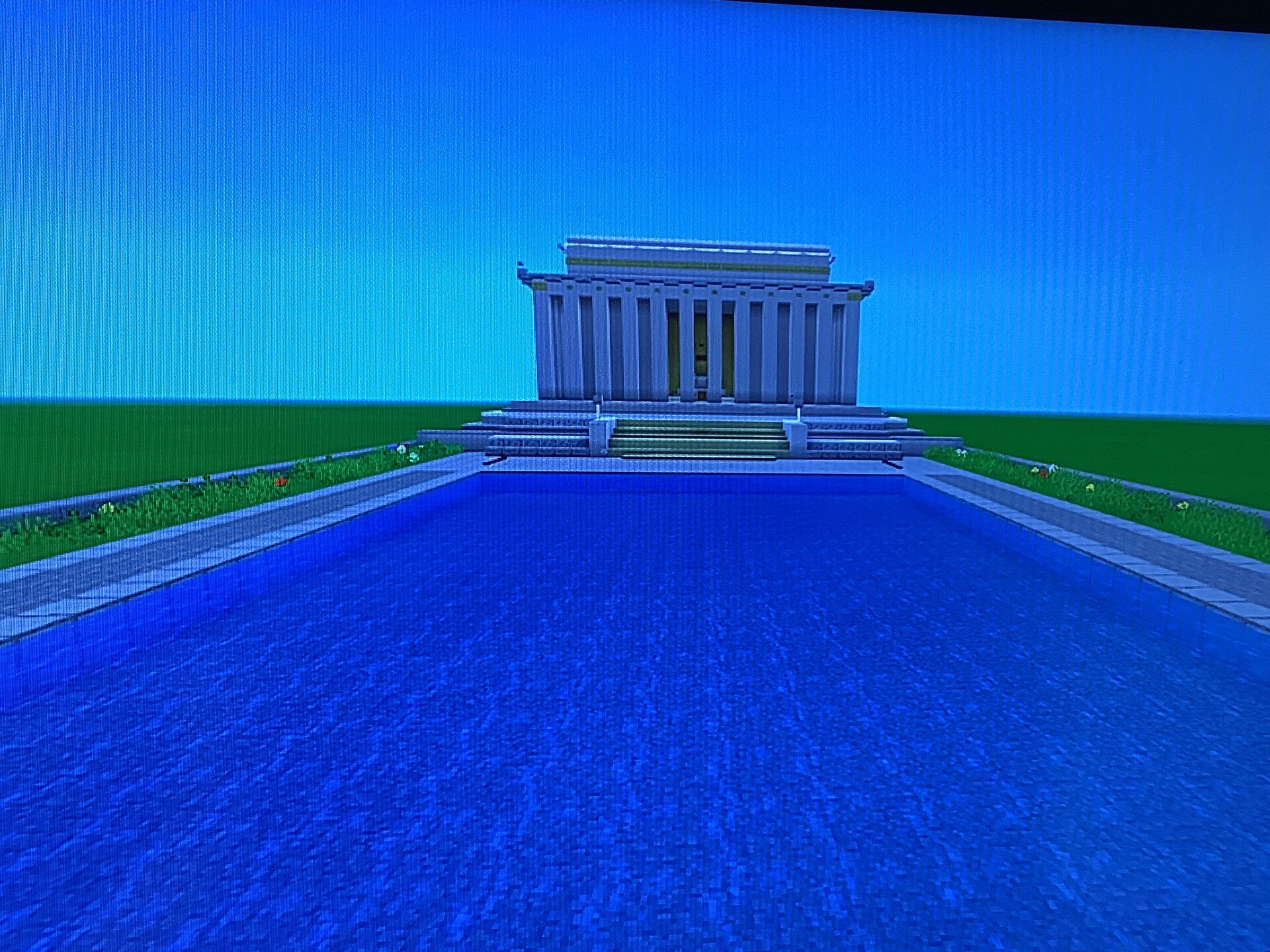 Mini Lincoln Memorial Minecraft Map