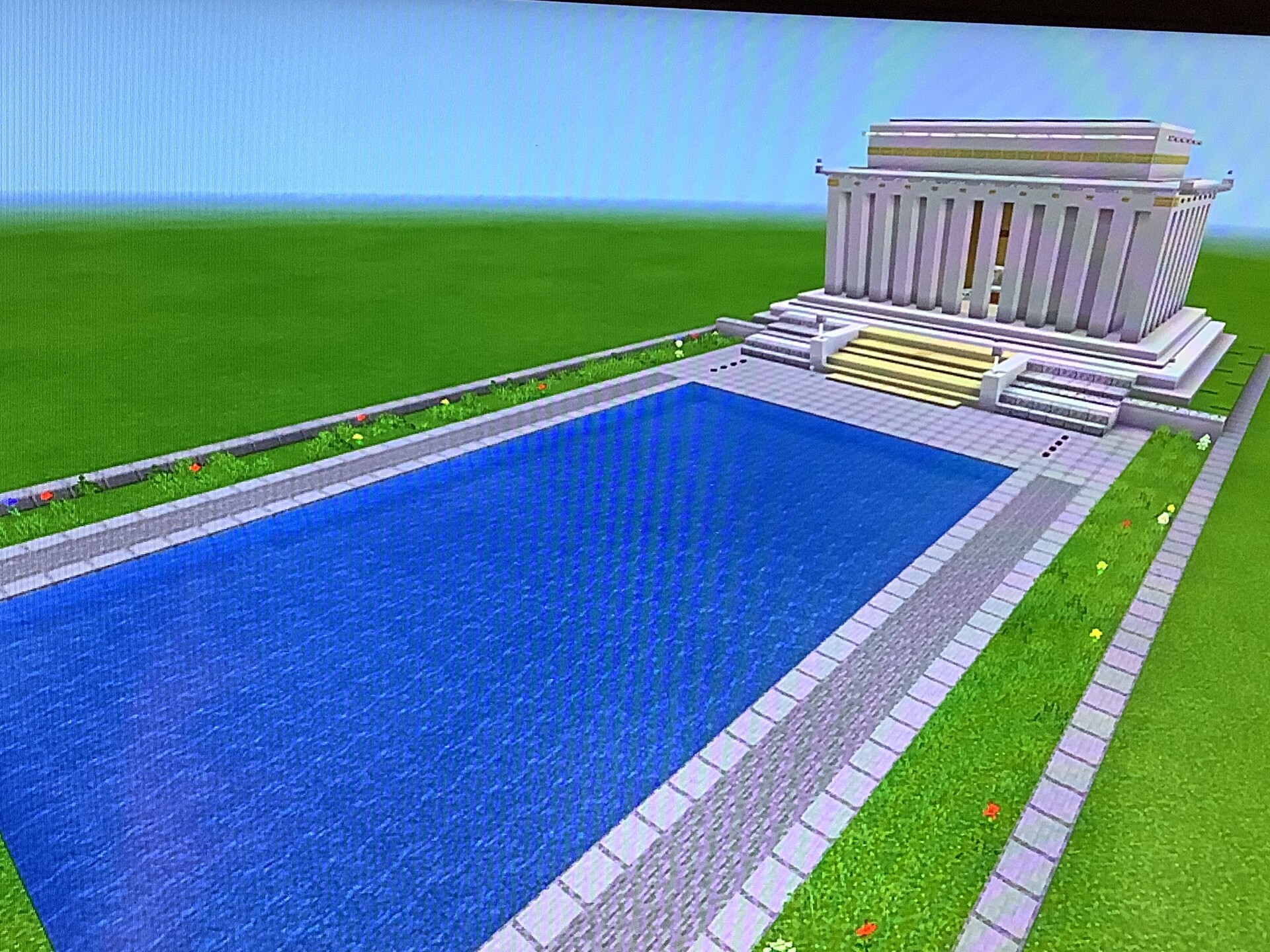 Mini Lincoln Memorial Minecraft Map