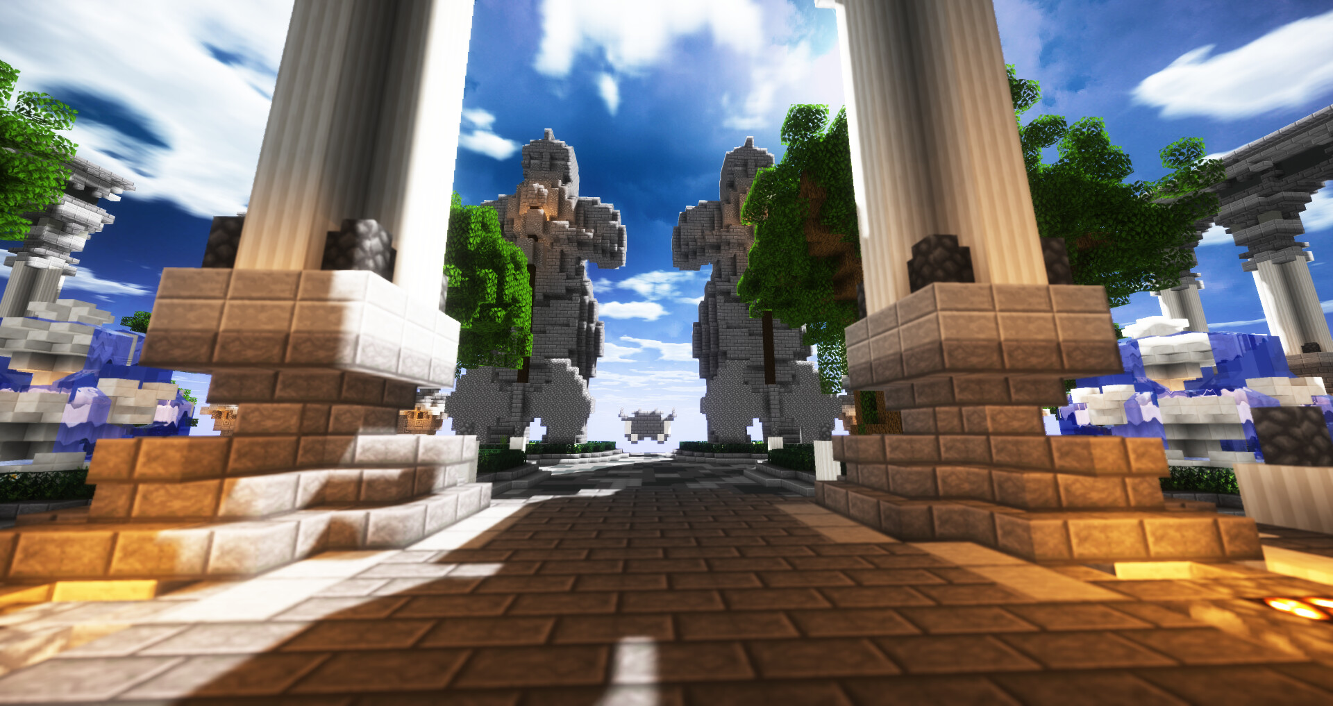 HCF Spawn Greek Theme Minecraft Map
