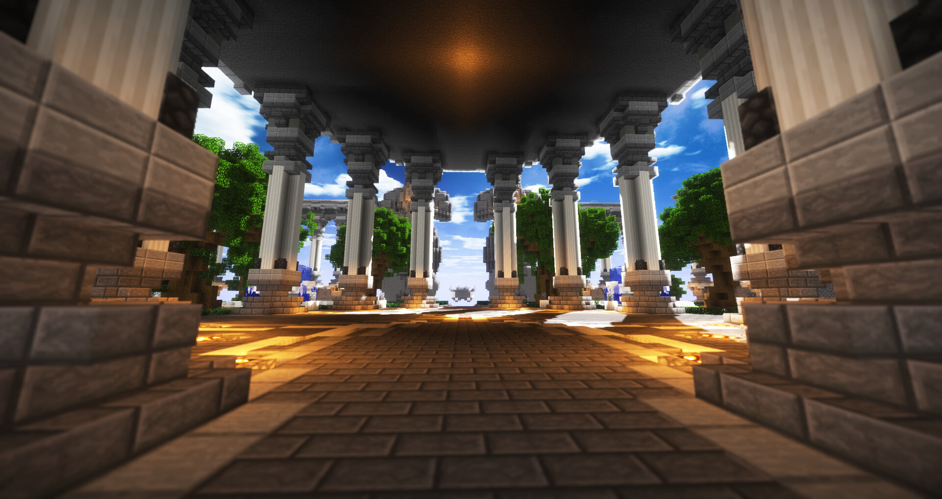 HCF Spawn Greek Theme Minecraft Map