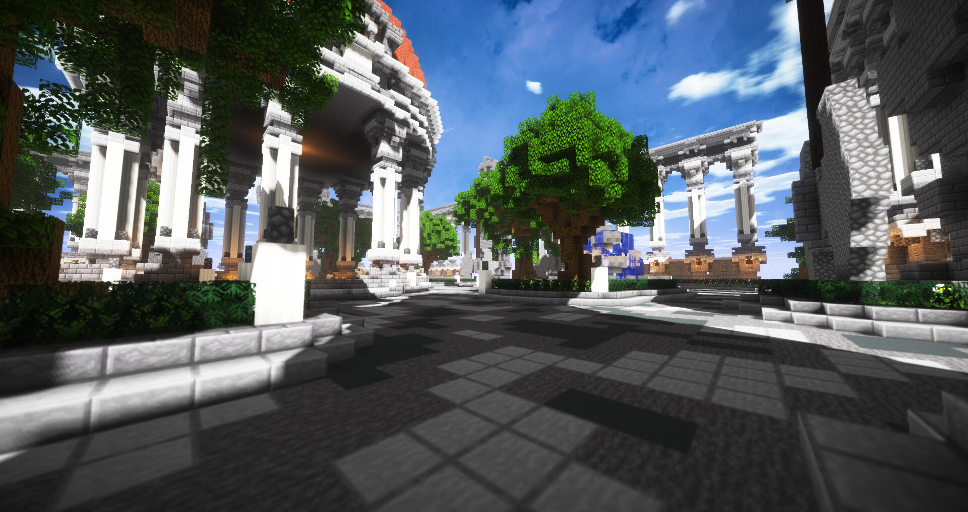 HCF Spawn Greek Theme Minecraft Map