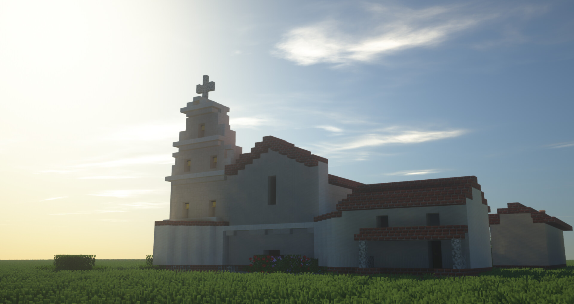 San Diego de Alcalá - Mission Church American Latino Minecraft Map