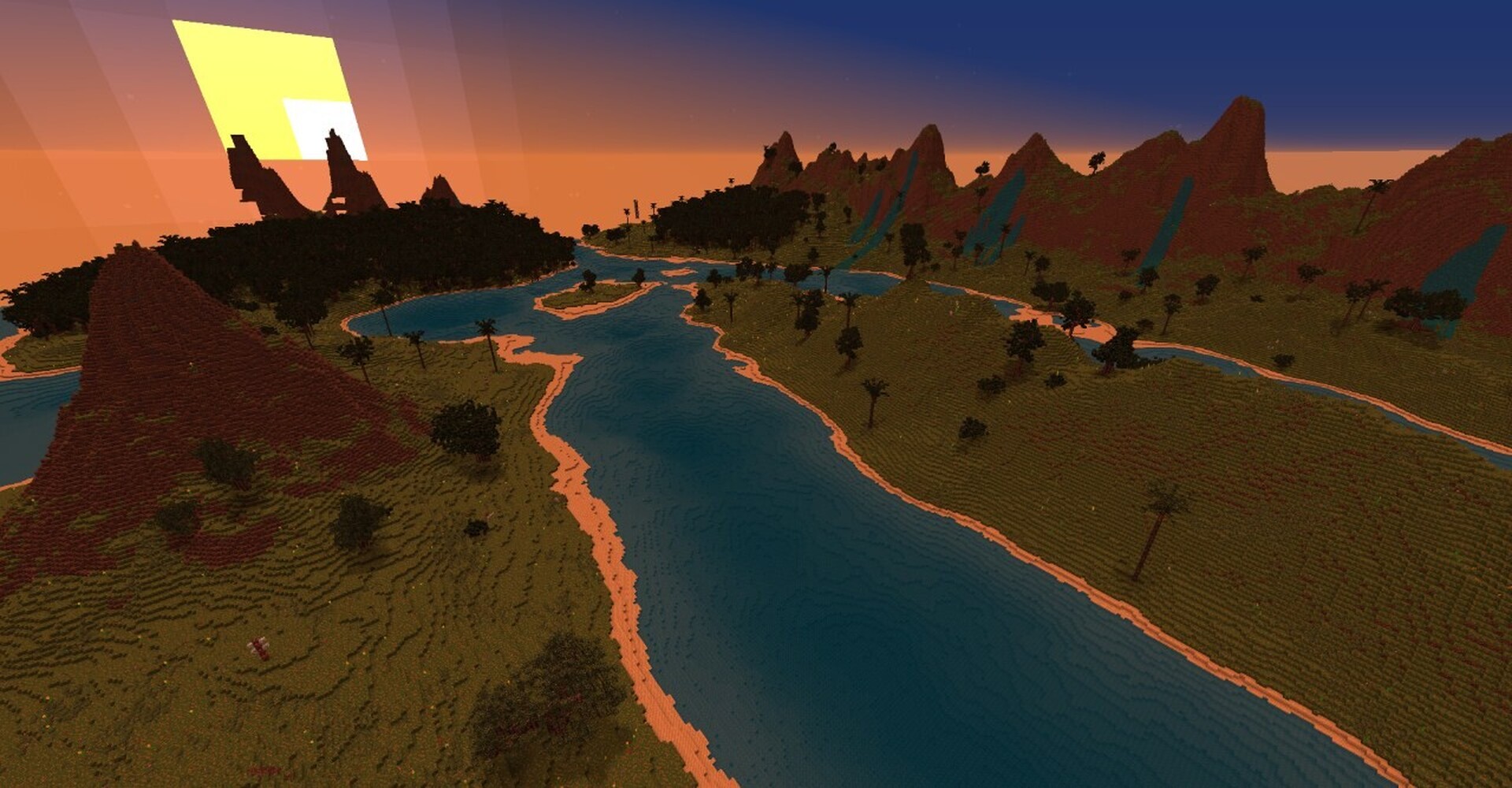 South Island Minecraft Map